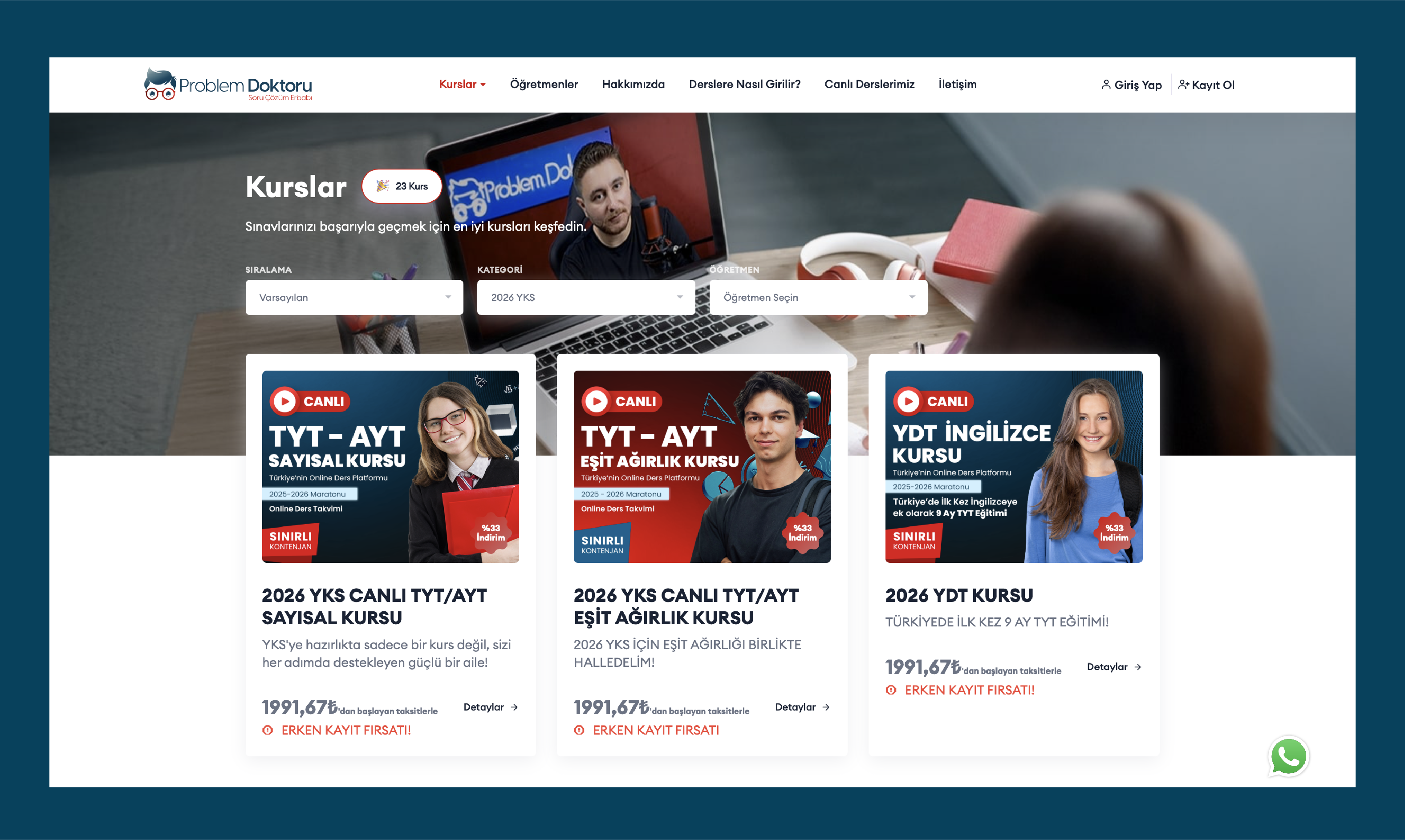 Derslere Nasıl Girilir? | Problem Doktoru